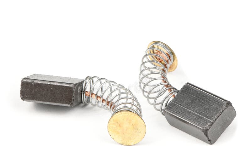 Graphite brushes stock image. Image of apparatus, current - 156650449