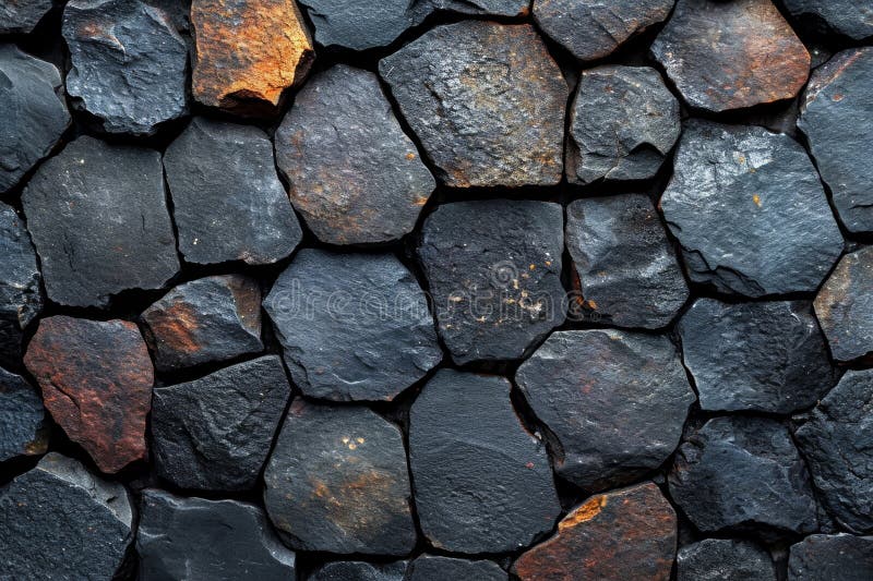 Graphite-colored Stone Texture , Dark Abstract Background Stock Photo ...