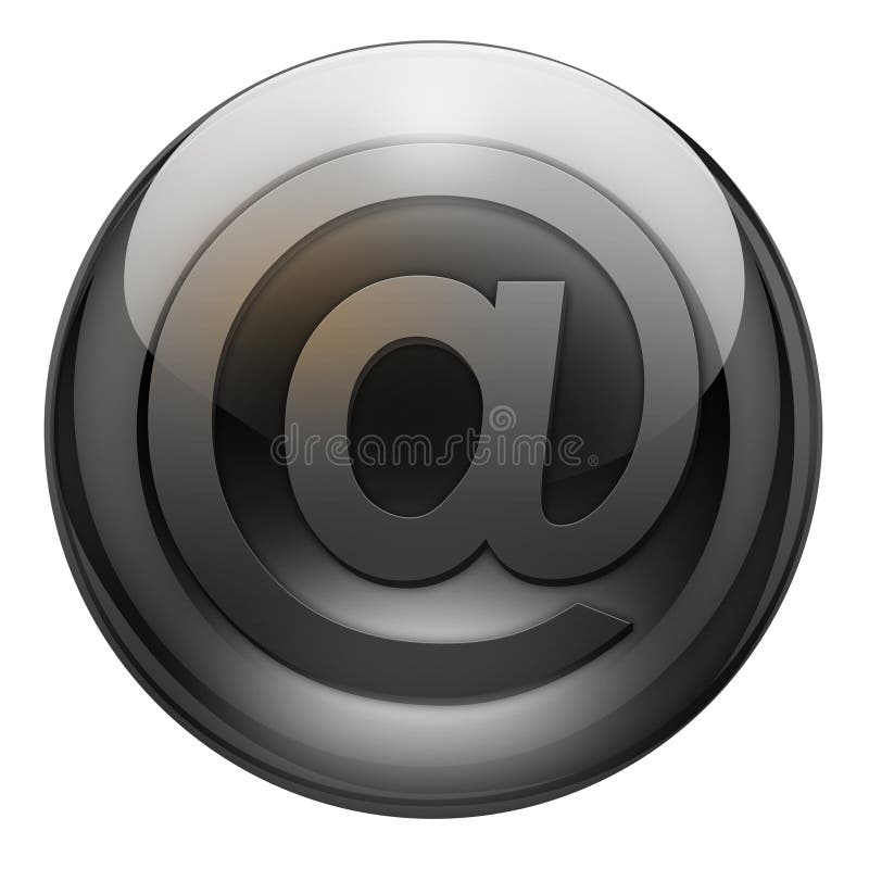 Graphite Email Button Stock Illustrations – 13 Graphite Email Button ...
