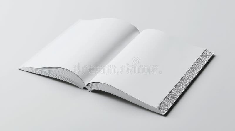 Graphite Illustration of a White Background Showing a Vertical Magazine ...