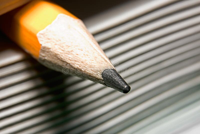 Graphite Pencil is Used As a Bookmark in the Book Macro, the Concept of ...