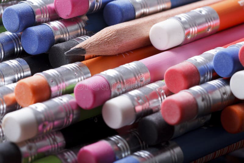 Graphite pencils stock photo. Image of white, college - 44073762