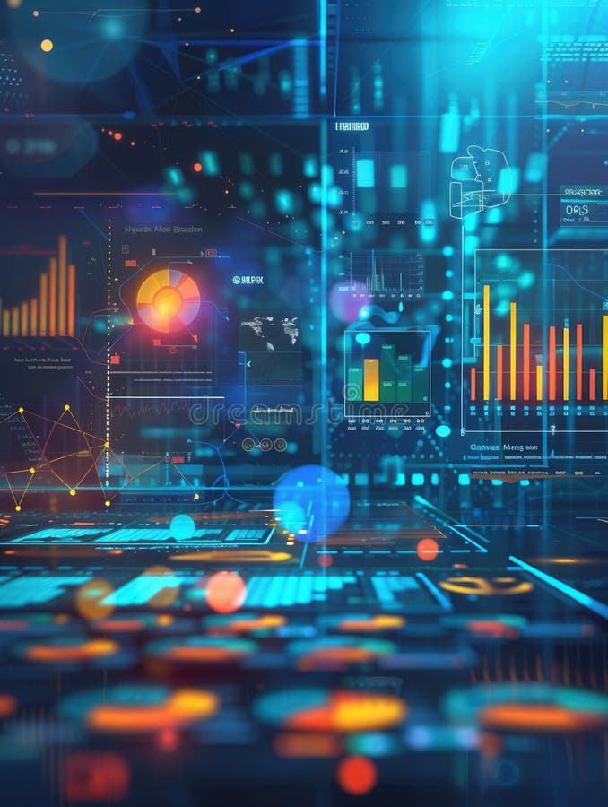 Graphs and Analytics Data Illustrate Social Media Activity Metrics ...