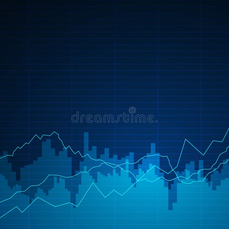 Graphs background stock illustration. Illustration of chart - 55299220
