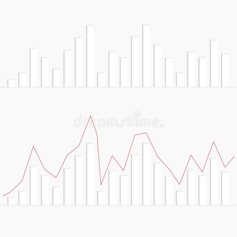 Graphs, Charts, Business Table. the Workplace of Business People Stock ...