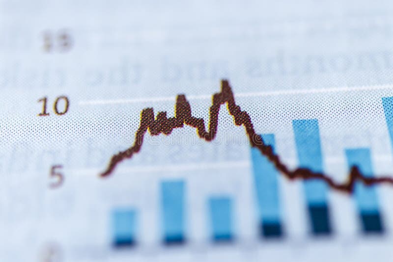 Graphs and Charts. Macro stock image. Image of diagram - 149322679