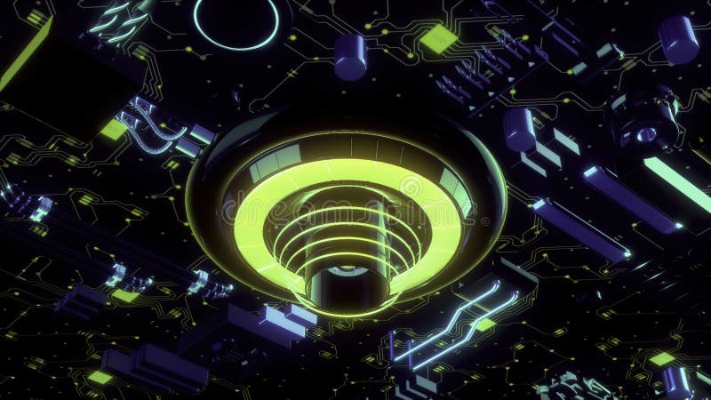 Graphs of Computer Wires. Motion Stock Illustration - Illustration of ...