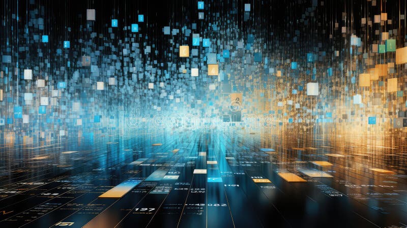 Graphs data storm stock illustration. Illustration of disorganized ...