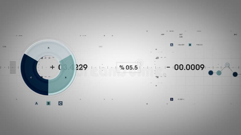 Graphs and Data Tracking Blue Lite Stock Video - Video of graphics ...