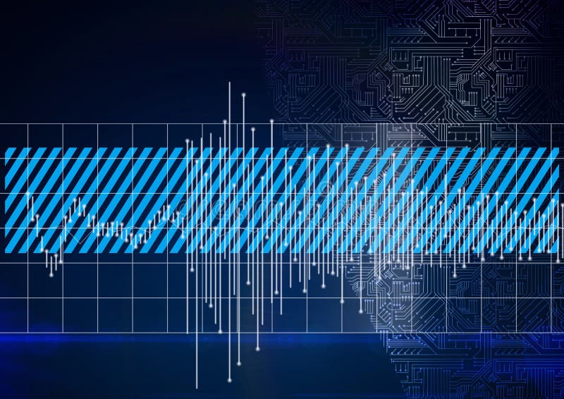 Graphs Over Grid Network Against Microprocessor Connections on Blue ...