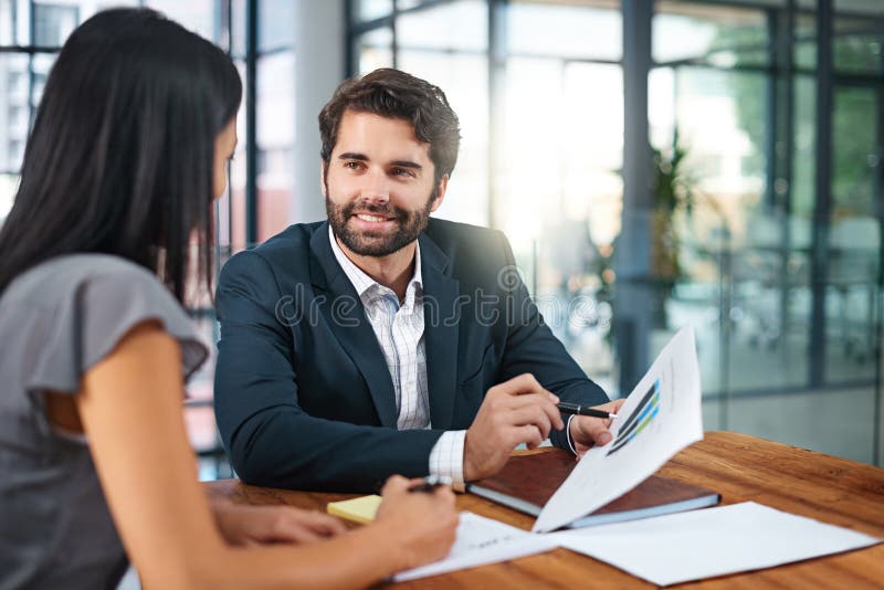 Graphs, Teamwork or Business People with Paperwork for Report ...