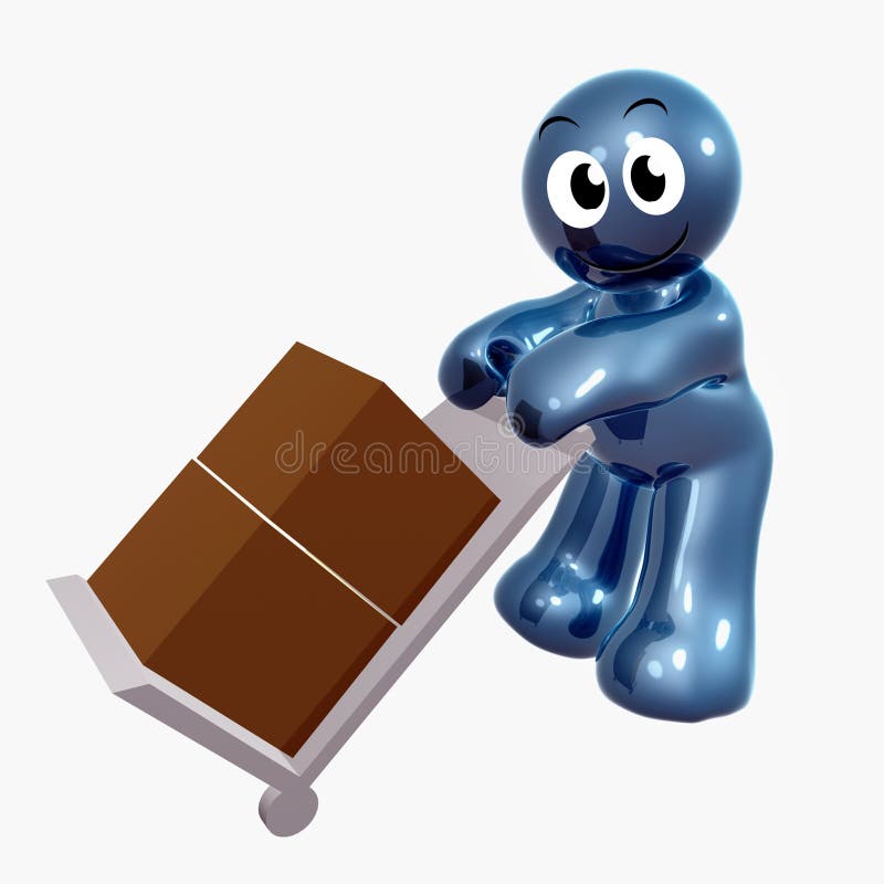 Grappig 3d Pictogram Met Pdagadget Stock Illustratie - Illustration of ...