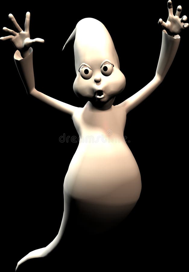 Grappig Spook stock illustratie. Illustration of poster - 636428