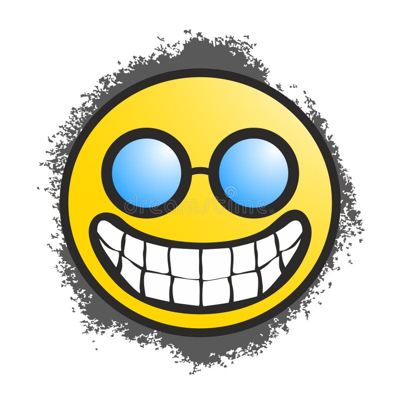 Grappige emoticon vector illustratie. Illustration of grappig - 24284618
