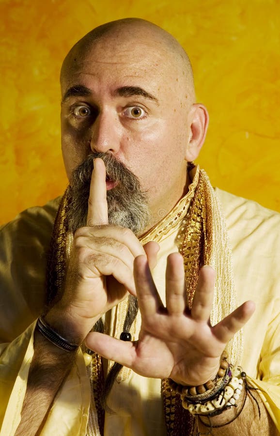 Grappige Goeroe stock foto. Afbeelding bestaande uit universeel - 3020732