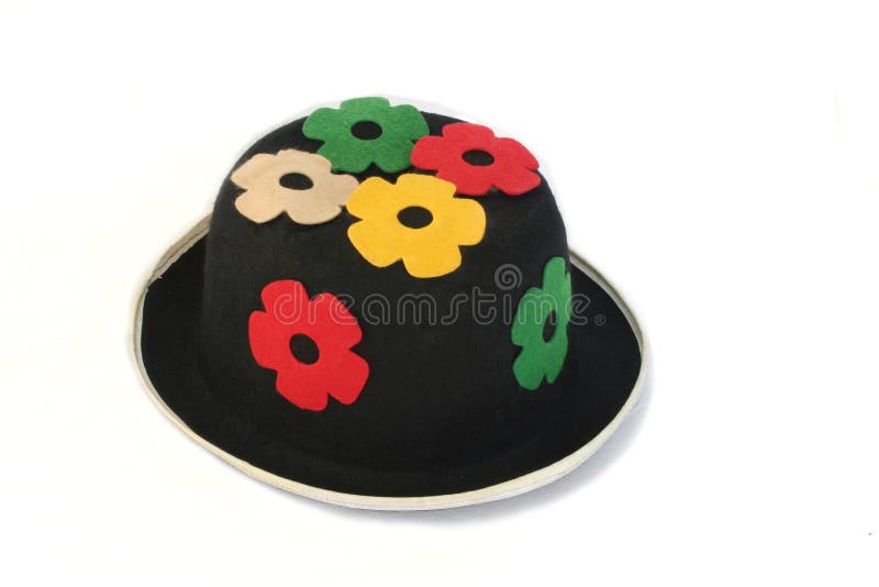 Grappige hoed stock afbeelding. Image of hoed, manier, bekleding - 368251