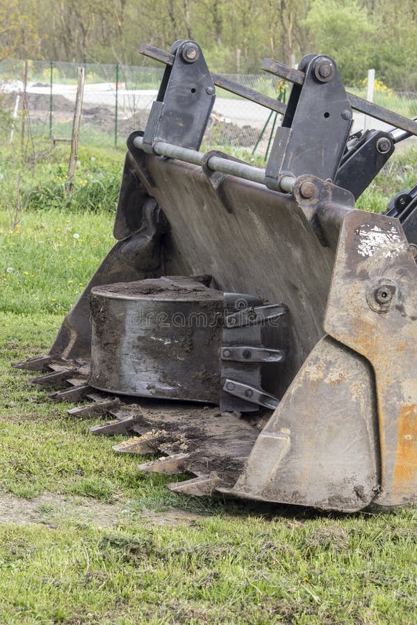 The Grapple machine stock photo. Image of hydraulic - 282861400