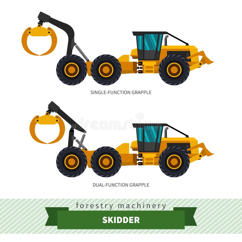 Logging Skidder Stock Illustrations – 71 Logging Skidder Stock ...