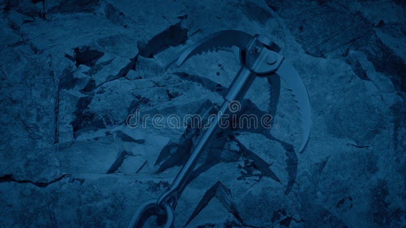 Grappling Hook on Mountain in the Dark 4 Shots Stock Footage - Video of ...