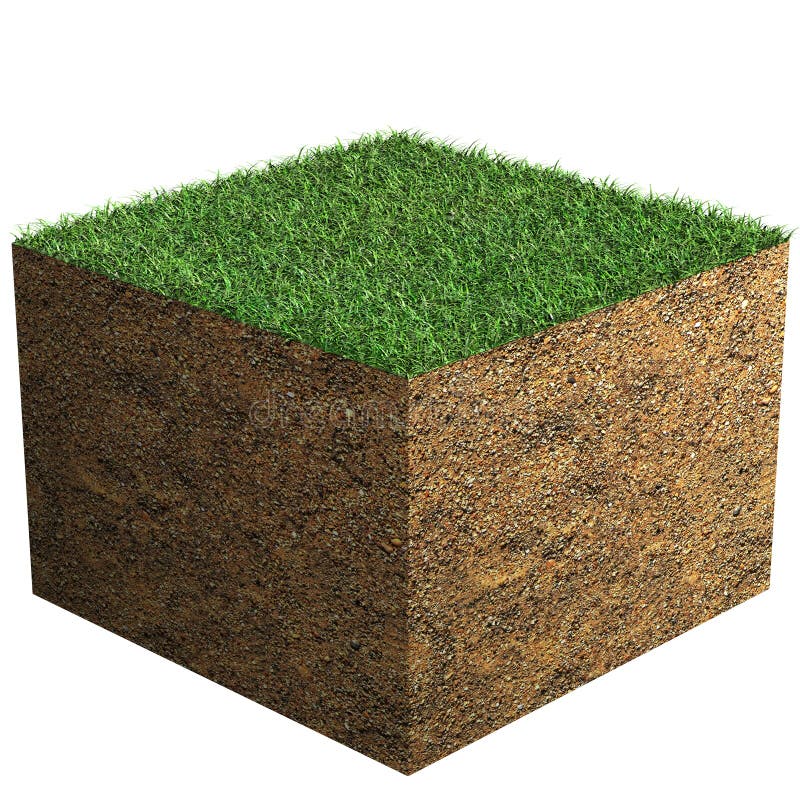 Betonblock mit Gras stockbild. Bild von block, formell - 32795805