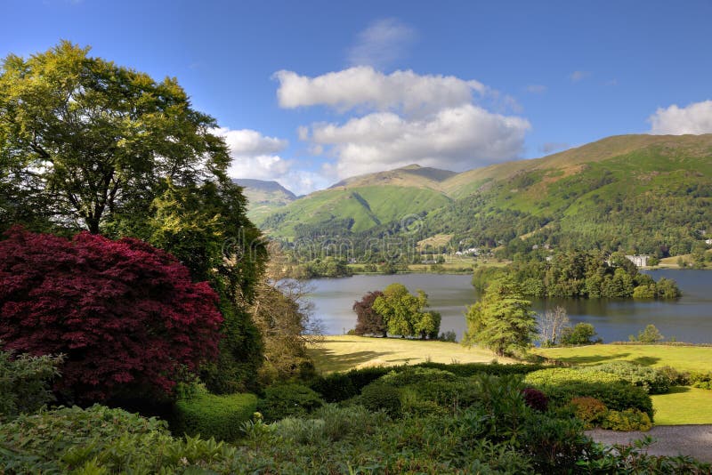 Grasmere from Silver Howe stock photo. Image of nature - 17363050
