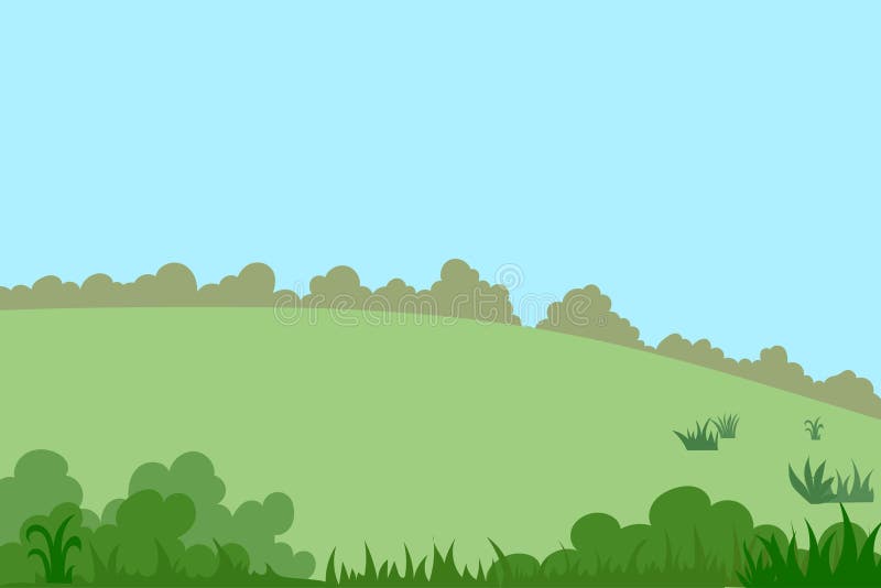 Simple Grass Background Illustration Vector Stock Vector - Illustration ...