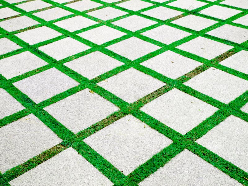Grass block stock photo. Image of path, road, park, stone - 34110872