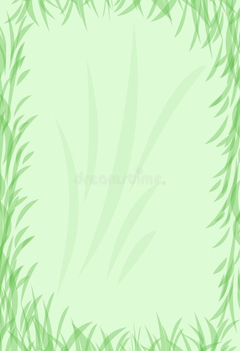 Botanical Grass Borders Stock Illustrations – 400 Botanical Grass ...
