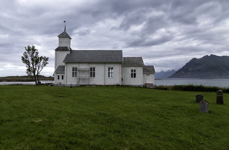 Grass and church stock image. Image of house, scandinavia - 59937409