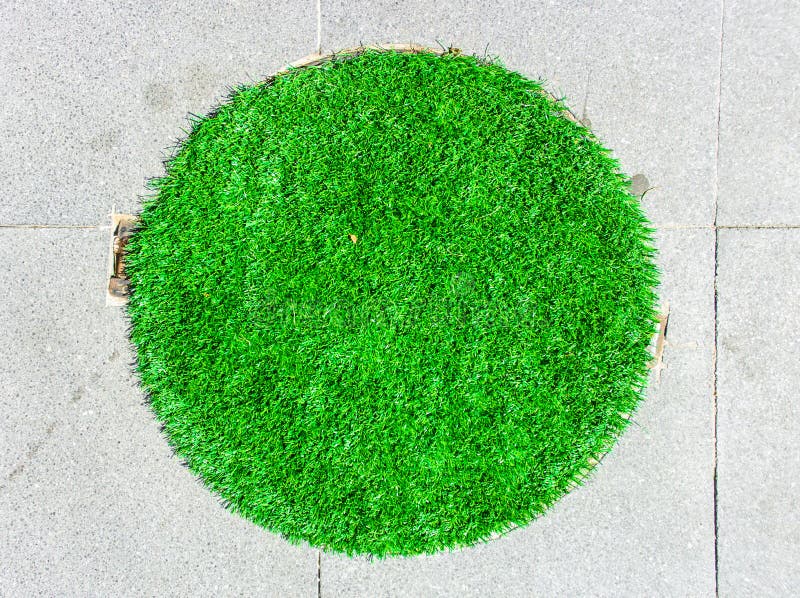 Grass circle floor stock image. Image of decorate, detail - 41116123