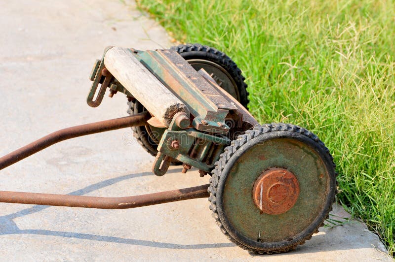 Grass cutter stock image. Image of backyard, machine, equipment - 8481715