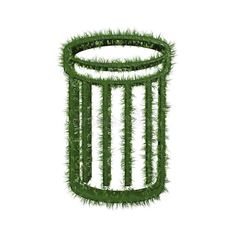 Dustbin Symbol Drawing by Illustration Stock Vector - Illustration of ...