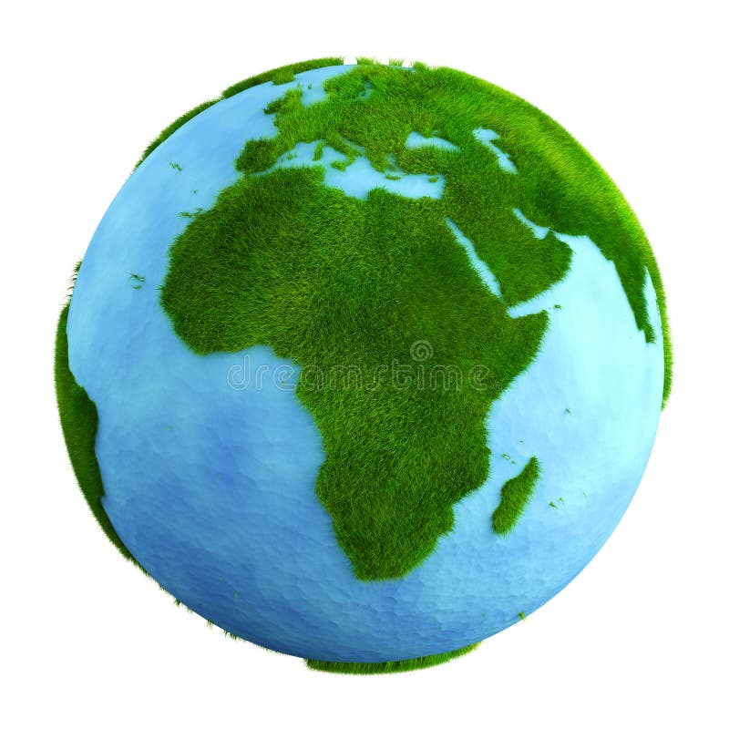 Miniature real Earth stock illustration. Illustration of internet ...