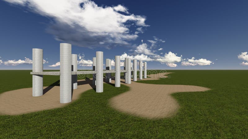 Grass field stock illustration. Illustration of field - 46305370