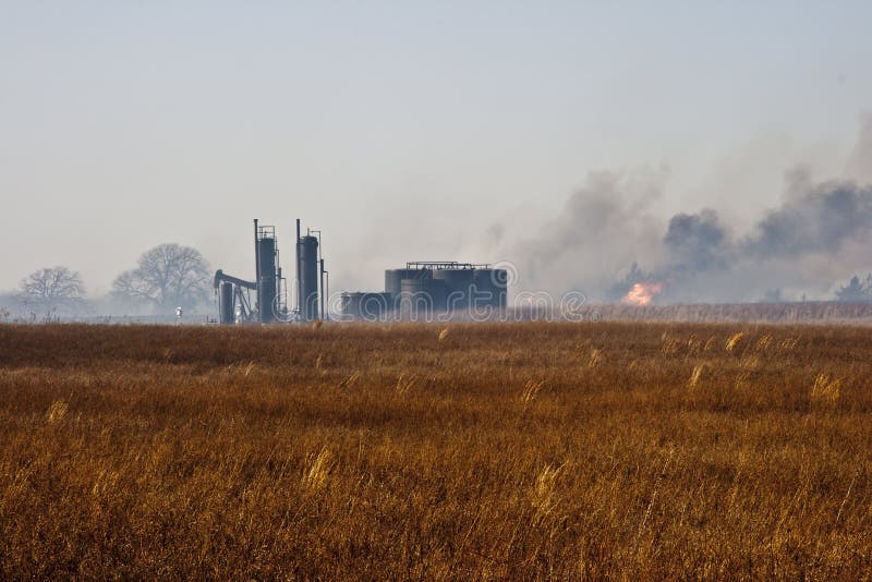 Grass Fire Picture. Image: 8269696