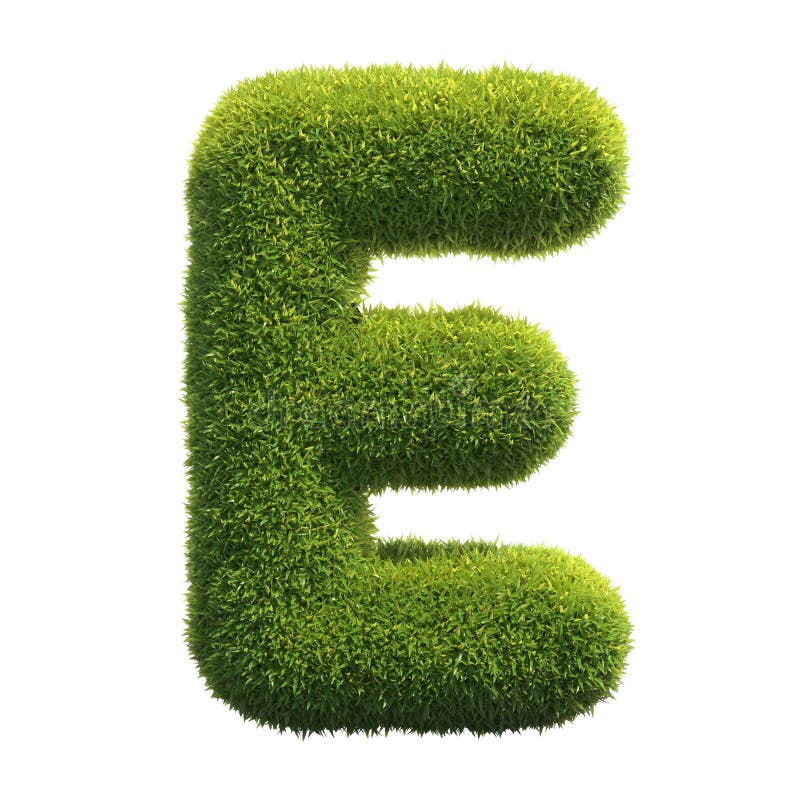 Letter E Grass Stock Illustrations – 269 Letter E Grass Stock ...
