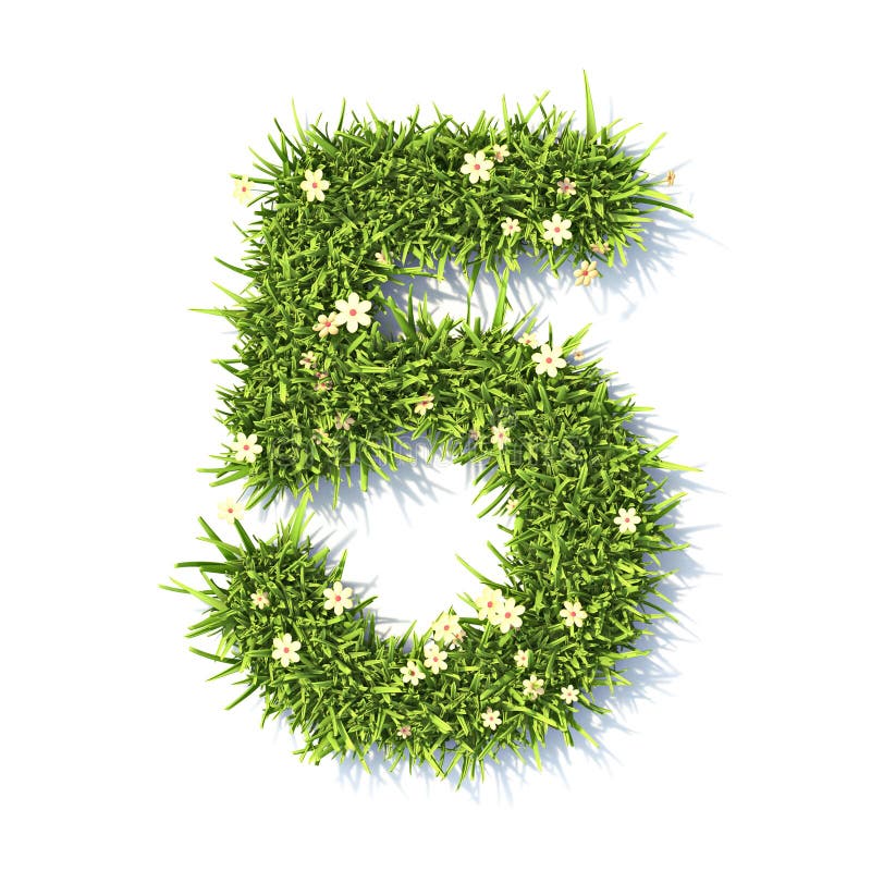 Number 5 Grass Stock Illustrations – 90 Number 5 Grass Stock ...