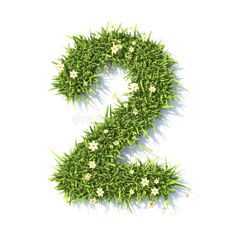 Number 2 Grass Stock Illustrations – 125 Number 2 Grass Stock ...