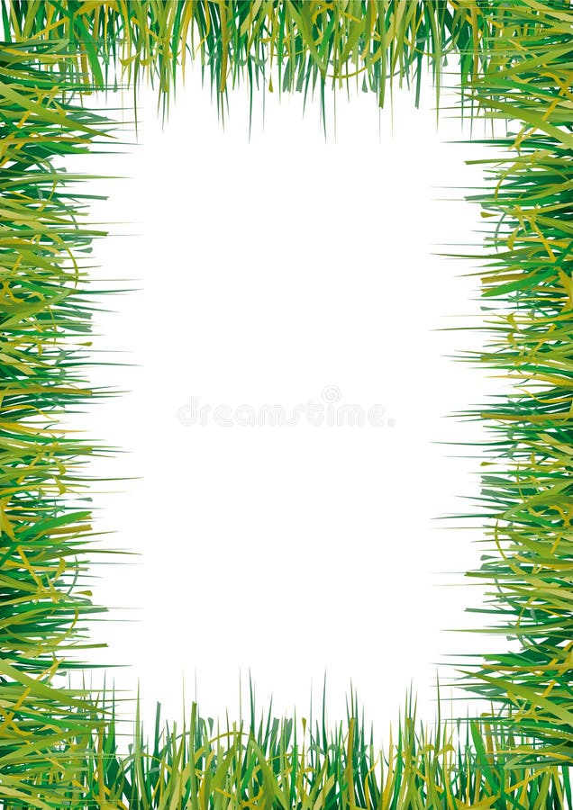 Grass frame stock illustration. Illustration of texture - 2691320