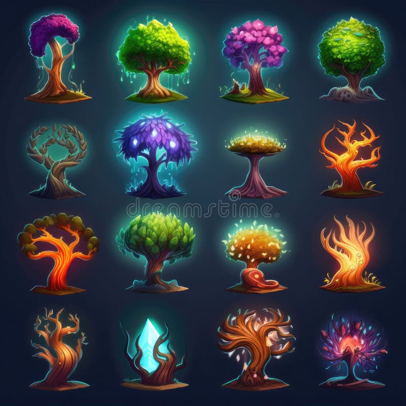 Magic Tree Ai Stock Illustrations – 82,305 Magic Tree Ai Stock ...