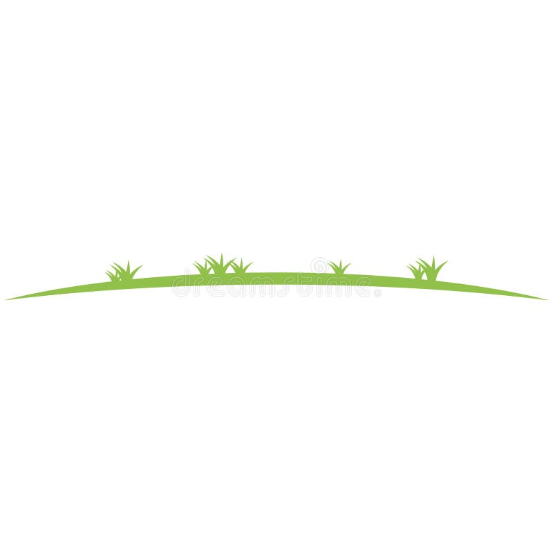 Grass Grassland Green Natural Vector Logos Vector Business Element and ...