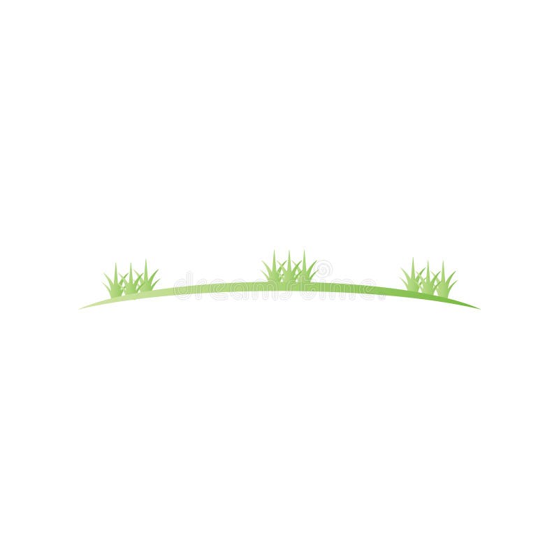 Grass Grassland Green Natural Vector Logos Vector Business Element and ...
