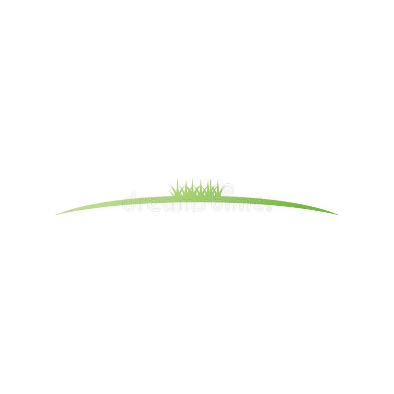 Grass Grassland Green Natural Vector Logos Vector Business Element and ...
