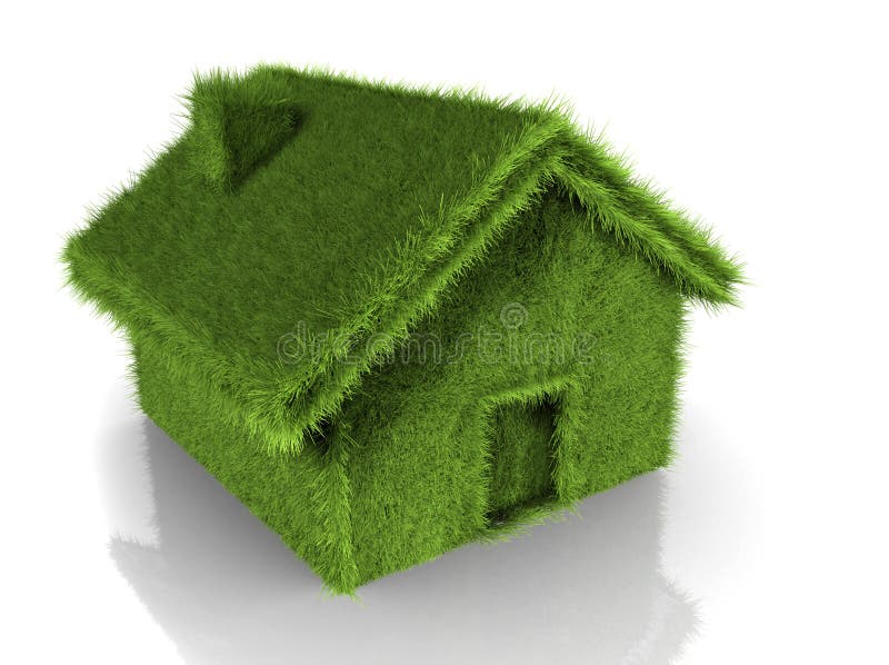 Grass house stock illustration. Illustration of house - 11657629