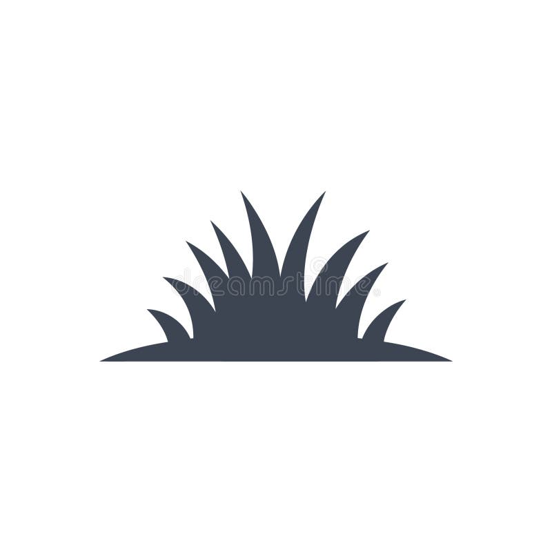 Grass Icon stock vector. Illustration of growth, grass - 361702549