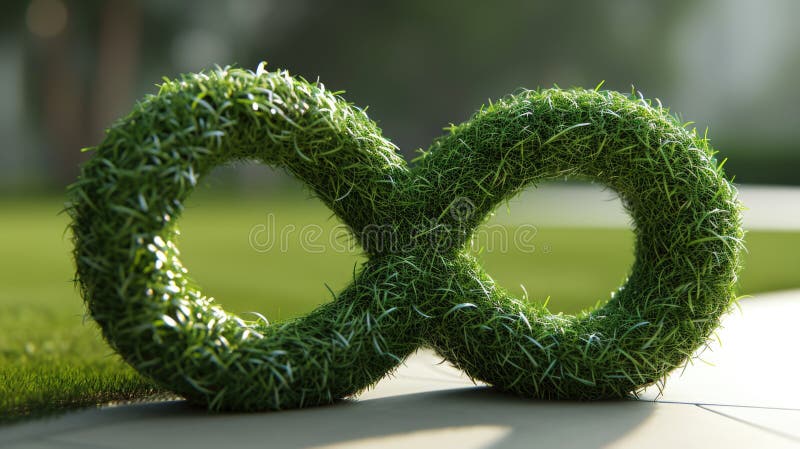 Grass Infinity Sign Sidewalk Stock Photos - Free & Royalty-Free Stock ...