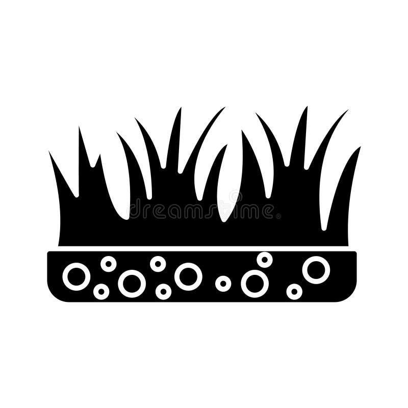 Grass Lawn Vector Icon Which is Suitable for Commercial Work and Easily ...