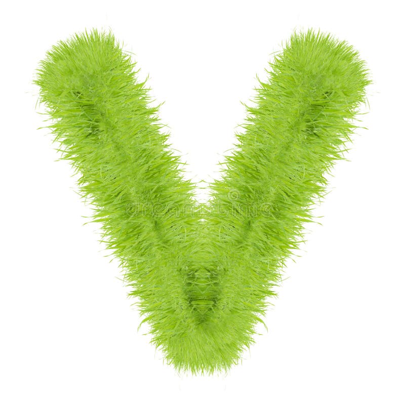 Letter V Grass Stock Illustrations – 215 Letter V Grass Stock ...
