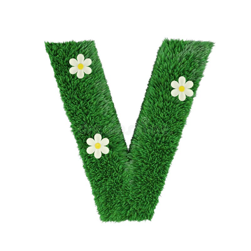 Letter V Grass Stock Illustrations – 215 Letter V Grass Stock ...