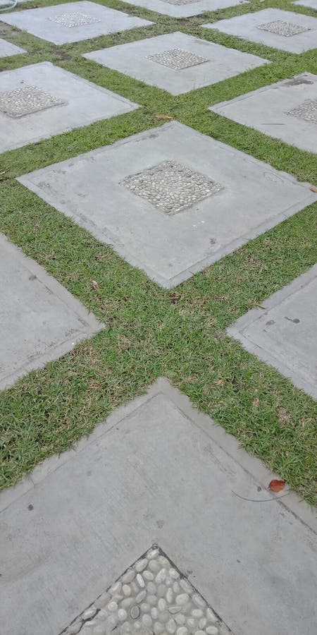 Grass Line Parallel and Flat with Pavement Surface is a Combination of ...